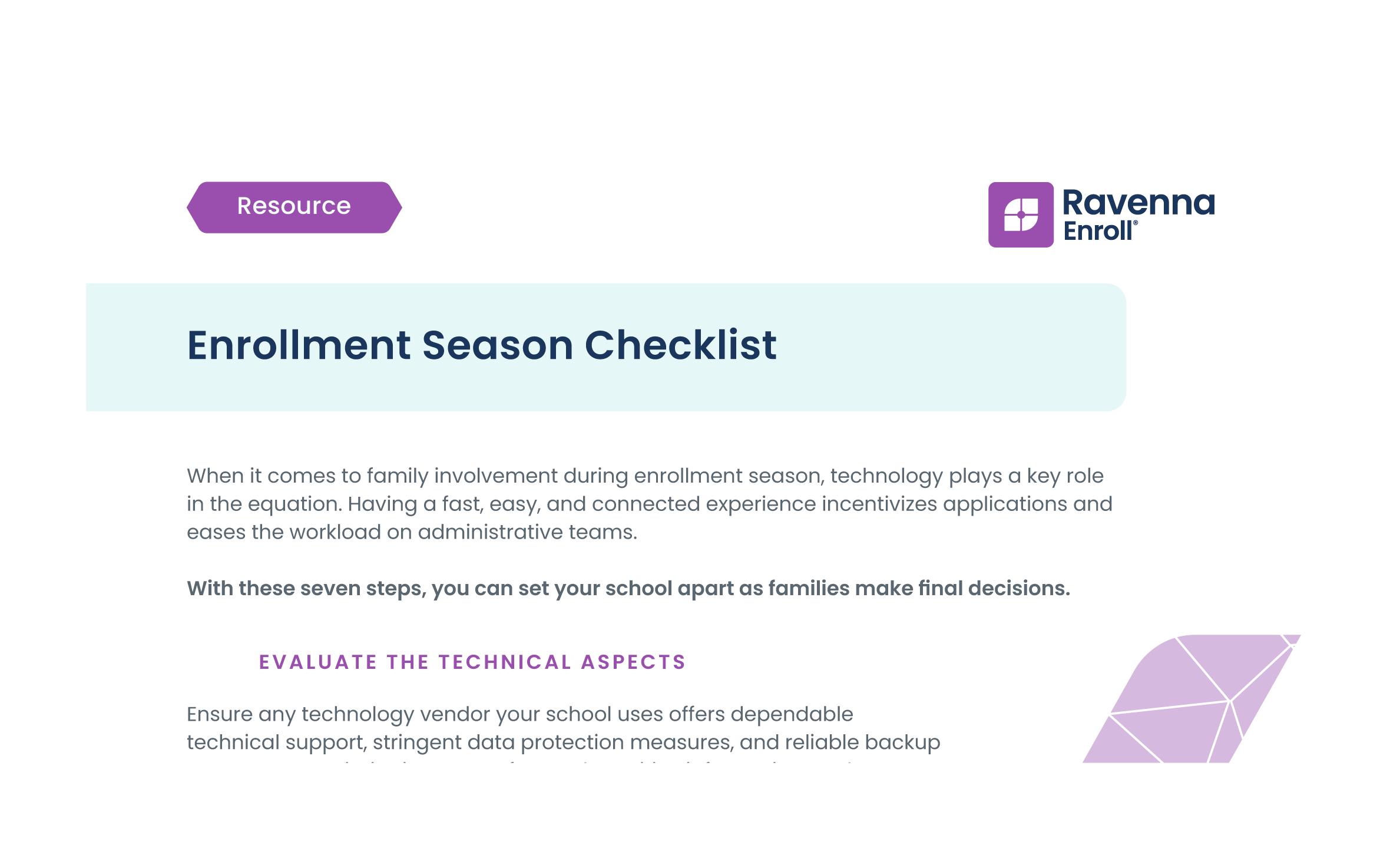 Ensure a Smooth and Successful Enrollment Season - Ravenna Solutions